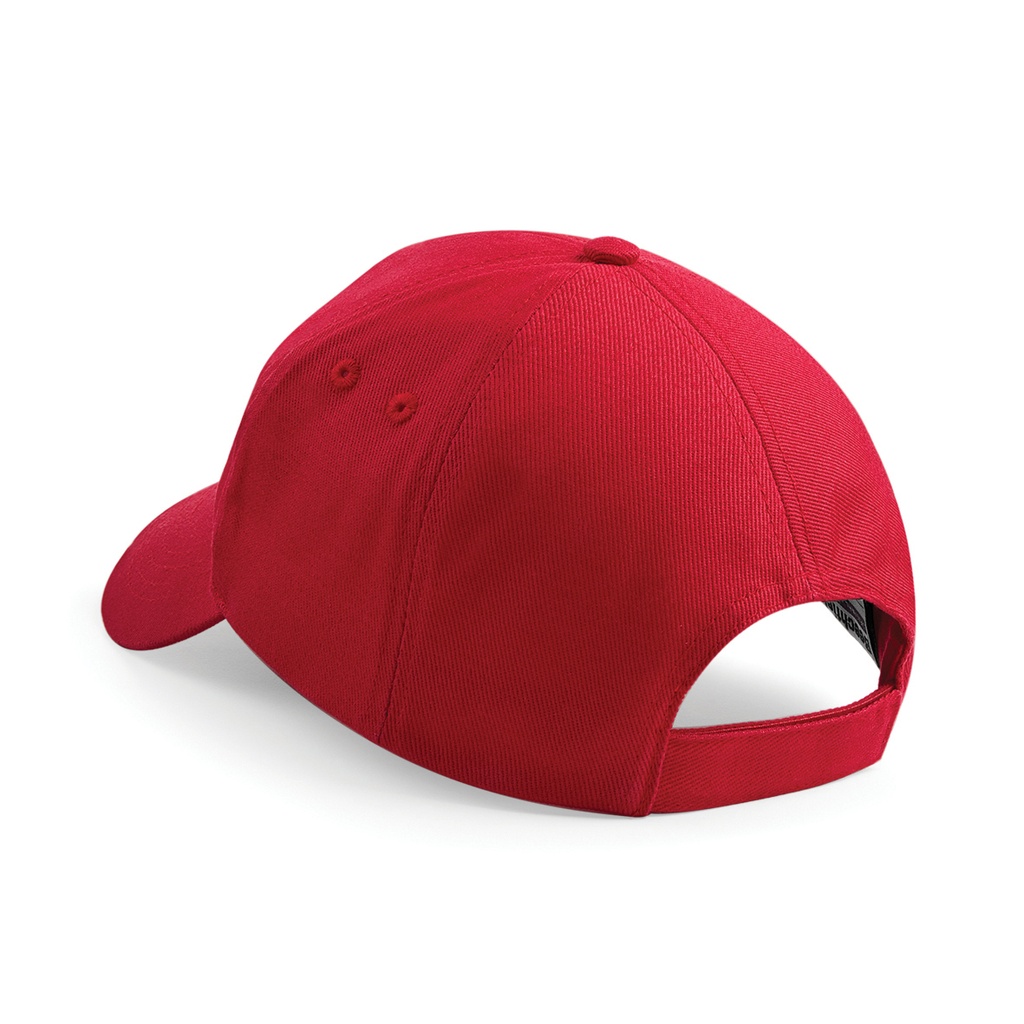 Beechfield Ultimate 5 Panel Cap BC015 Red | Workline